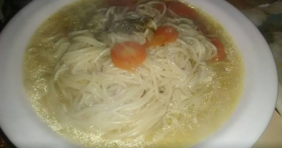 Sopa Cabello De ángel Y Verduras Receta de romiluc