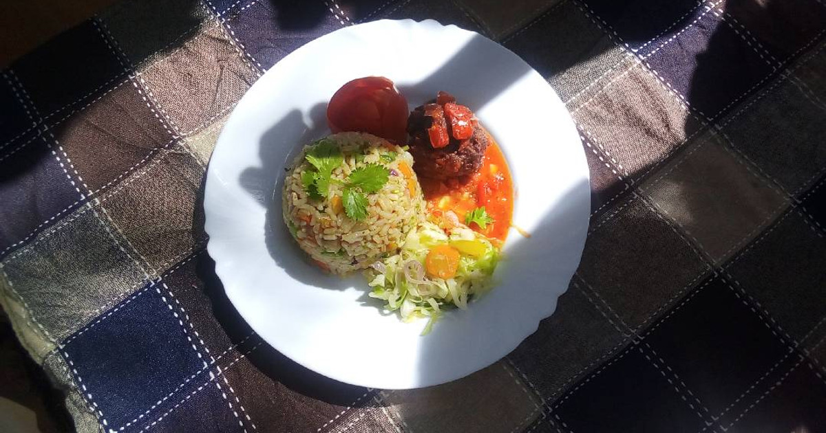 Stir Fried Rice Recipe by Ruth gichuki - Cookpad