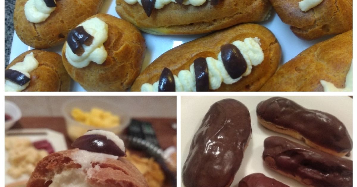 "Eclairs" Delicia De Masa Bomba Para Dulces Y Salados! Receta de Aldana ...