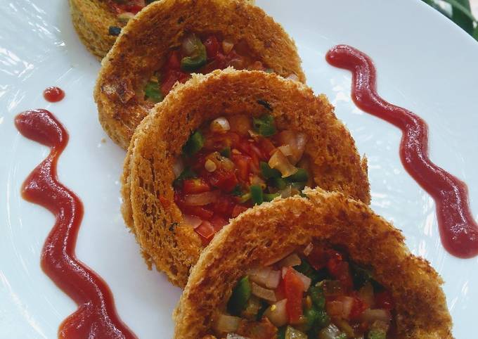 Cheesy veg disc Recipe by Subhalaxmi Samantaray - Cookpad