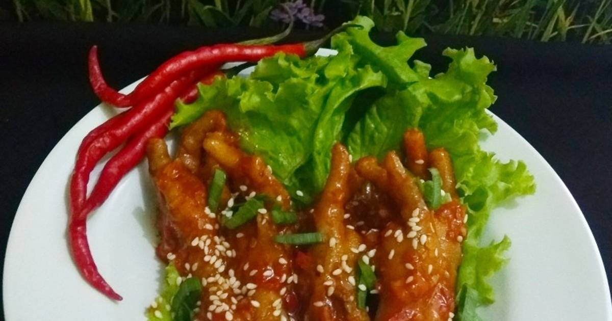 Resep Maeun Dakbal (ceker pedas ala Korea) oleh Dapur Neeta - Cookpad