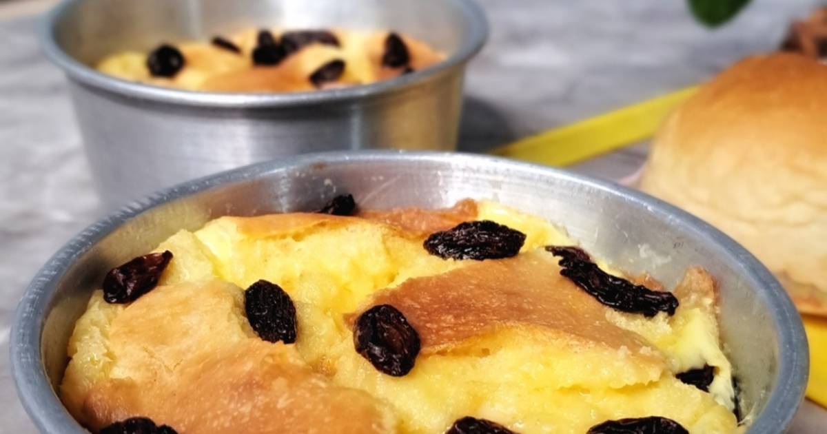 Resep Butter Bread Puding oleh frida frida - Cookpad