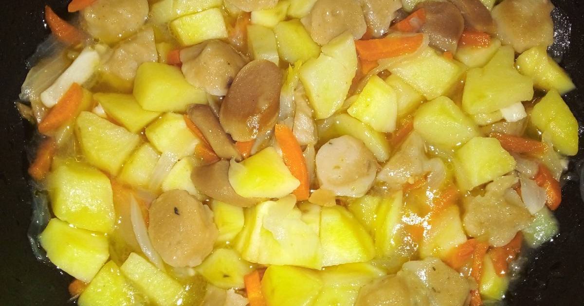 114 resep tumis kentang wortel sosis enak dan mudah - Cookpad