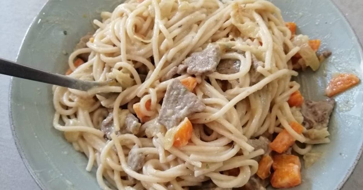 Spaghetti con bechamel - 26 recetas caseras - Cookpad