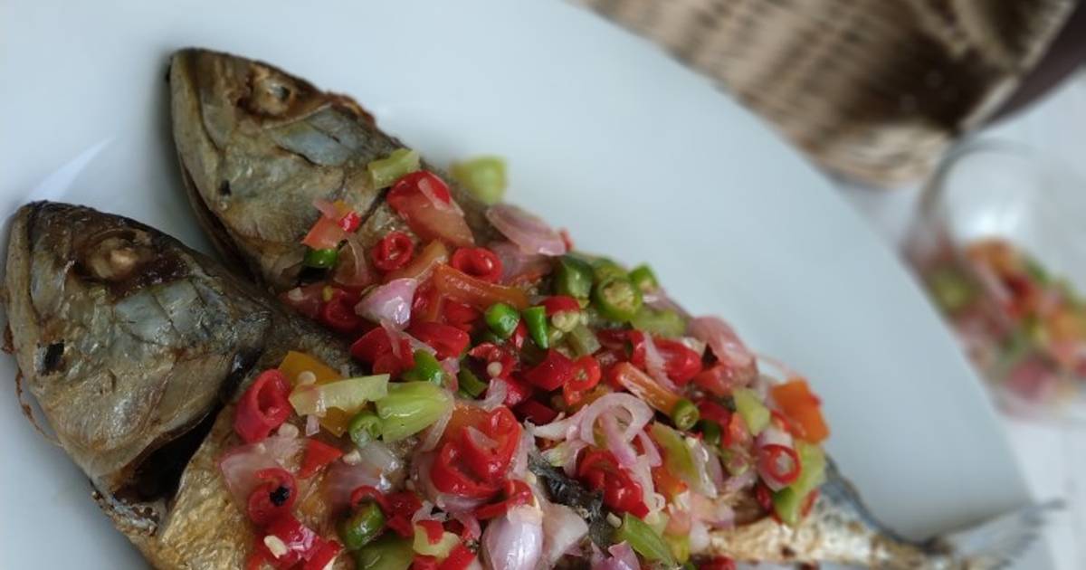 Resep Ikan Kembung Sambal Dabu Dabu Oleh Dewialwie Cookpad