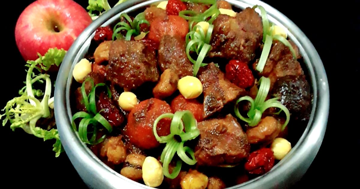 สูตร คัลบีจิม /ซี่โครงหมูตุ๋นเกาหลี /ทเวจี คาลบี้ จิม (돼지 갈비찜) อาหาร ...