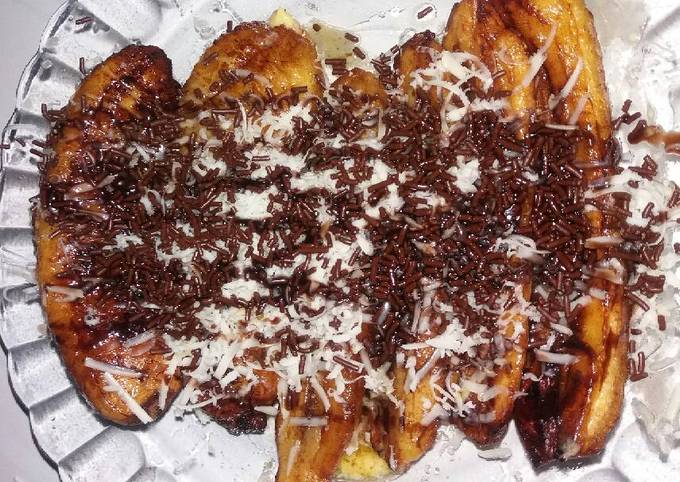 Resep Piscet (pisang gencet) oleh Darsih Abdul Rahim - Cookpad