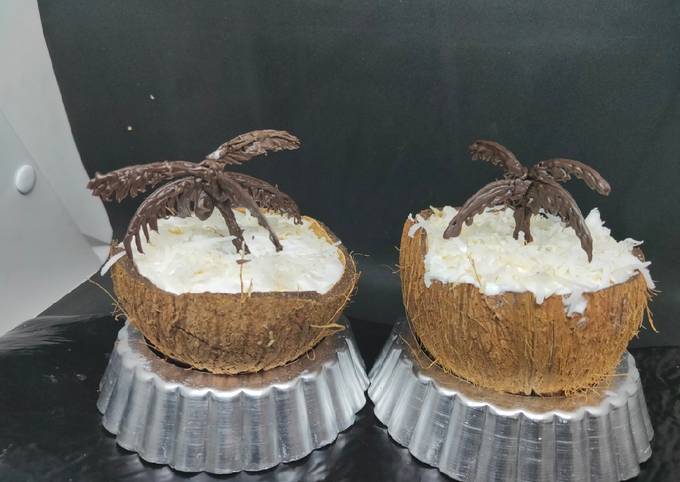 Coconut Cold Souffle Recipe by Arachana Suraj Khandelwal - Cookpad