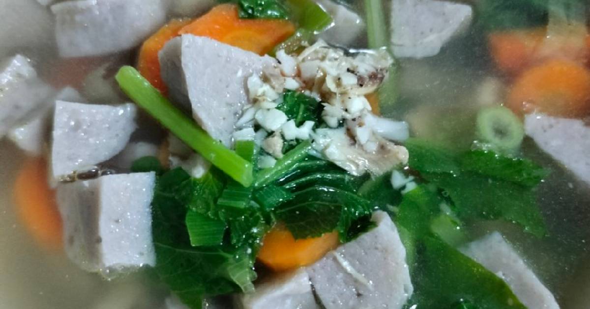 Resep Sup Wortel Bakso untuk si Kecil oleh Nevy - Cookpad