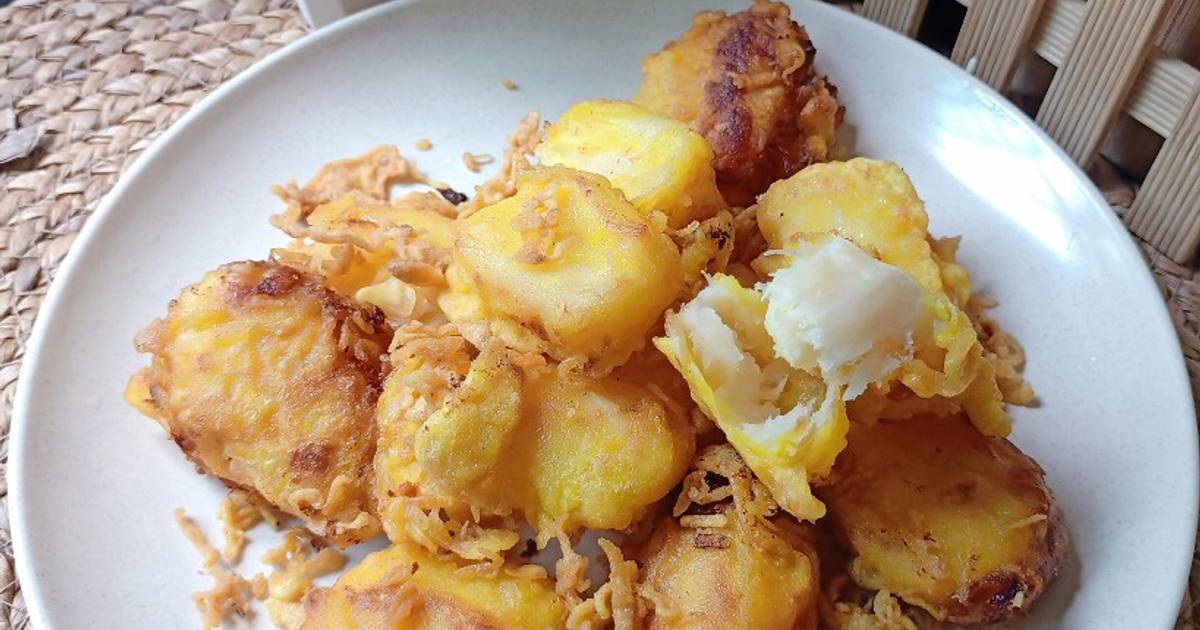 Resipi Tapai Ubi Kayu Goreng oleh mamy_kitchen89 - Cookpad