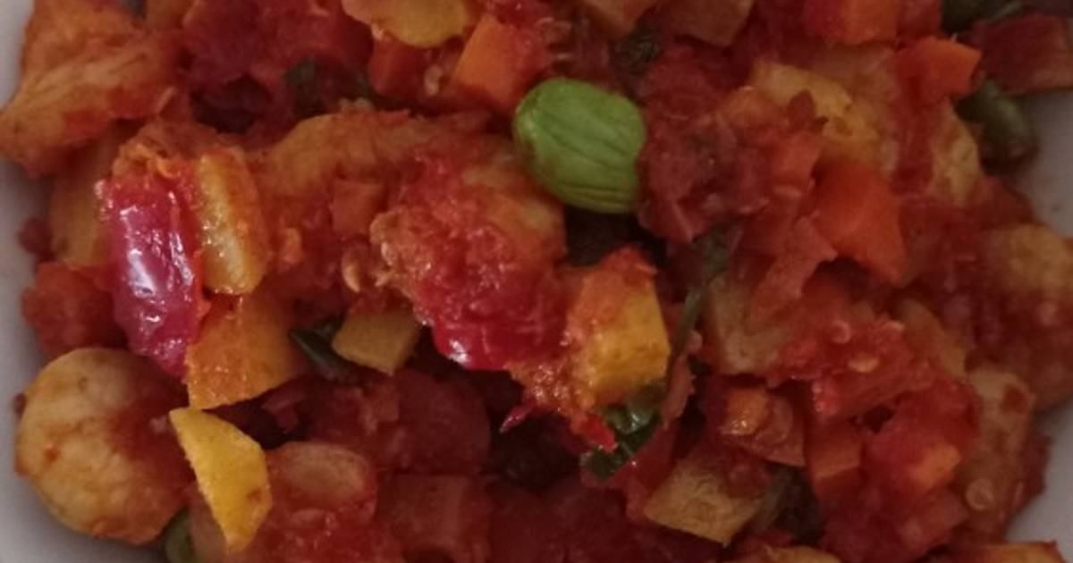 Resep Sambal goreng udang pedas oleh Nda Opi - Cookpad