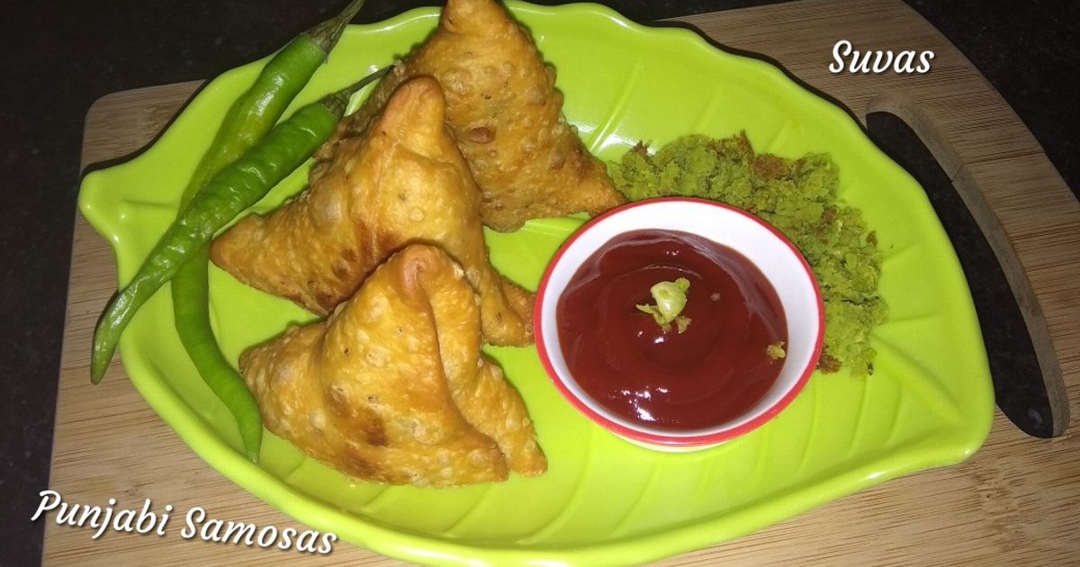 Punjabi Samosas Recipe by Suvas Shah - Cookpad