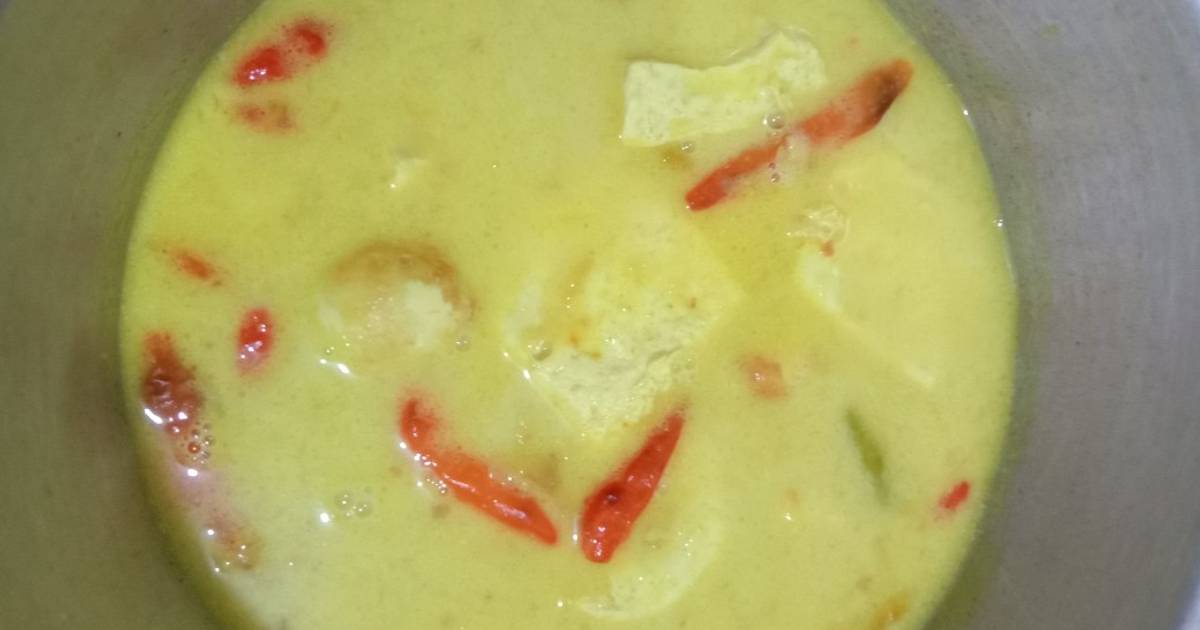 767 resep tahu kuah kuning enak dan mudah - Cookpad