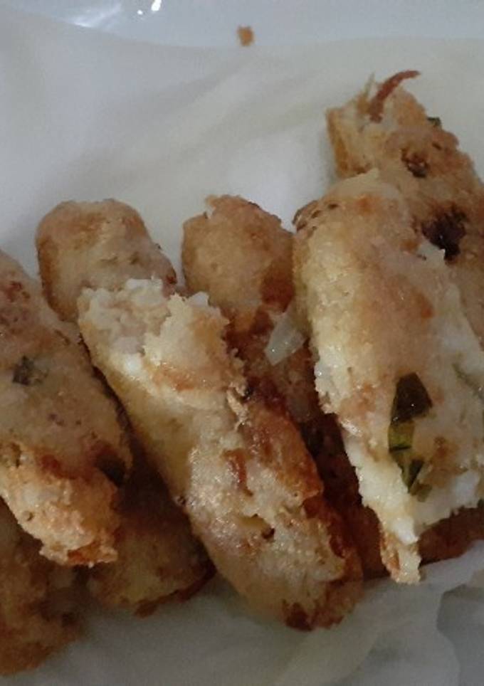Resep Stik nasi ayam mpasi 11+ oleh BuNay - Cookpad