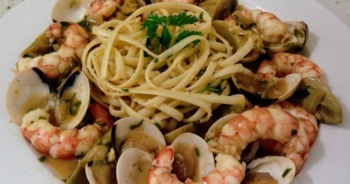 Mariscos al ajillo - 749 recetas caseras- Cookpad