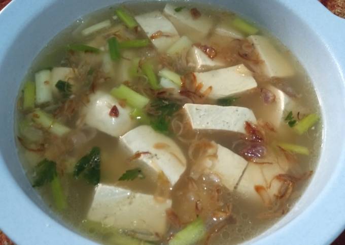 Resep Sup tahu oleh Tinu Kenyta Gaja - Cookpad