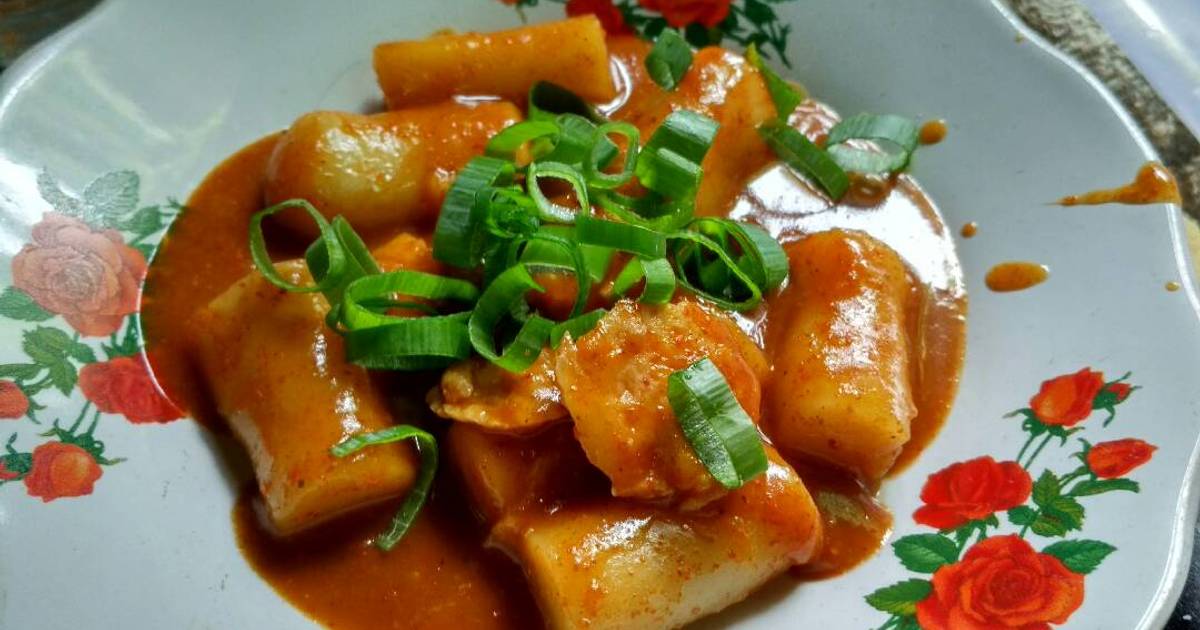 Resep Homemade Tteokbokki (Tobokki, Topokki) (Resep by Yackikuka) oleh ...