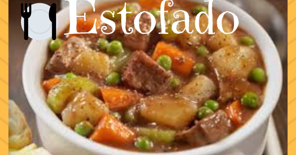 Receta Estofado De Patatas Con Carne Y Verduras Receta de Rebeca de My ...
