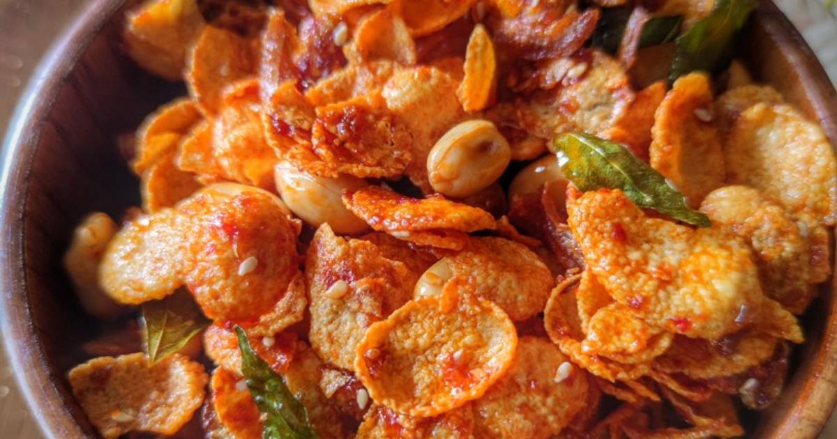 Resipi Cornflakes Sira Pedas oleh Mizzanem - Cookpad