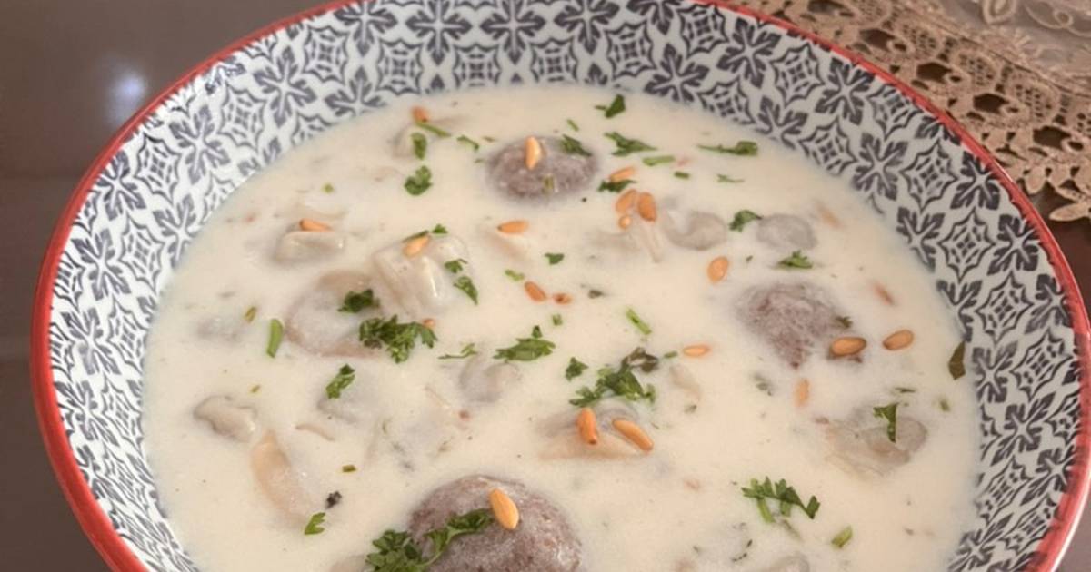 Shish Barak - Lebanese meat dumplings in cooked yogurt Recipe by Linda ...