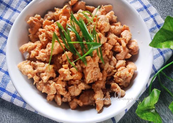Resep Topping Ayam Yamie atau Mie Ayam oleh Mina Ridhayani - Cookpad