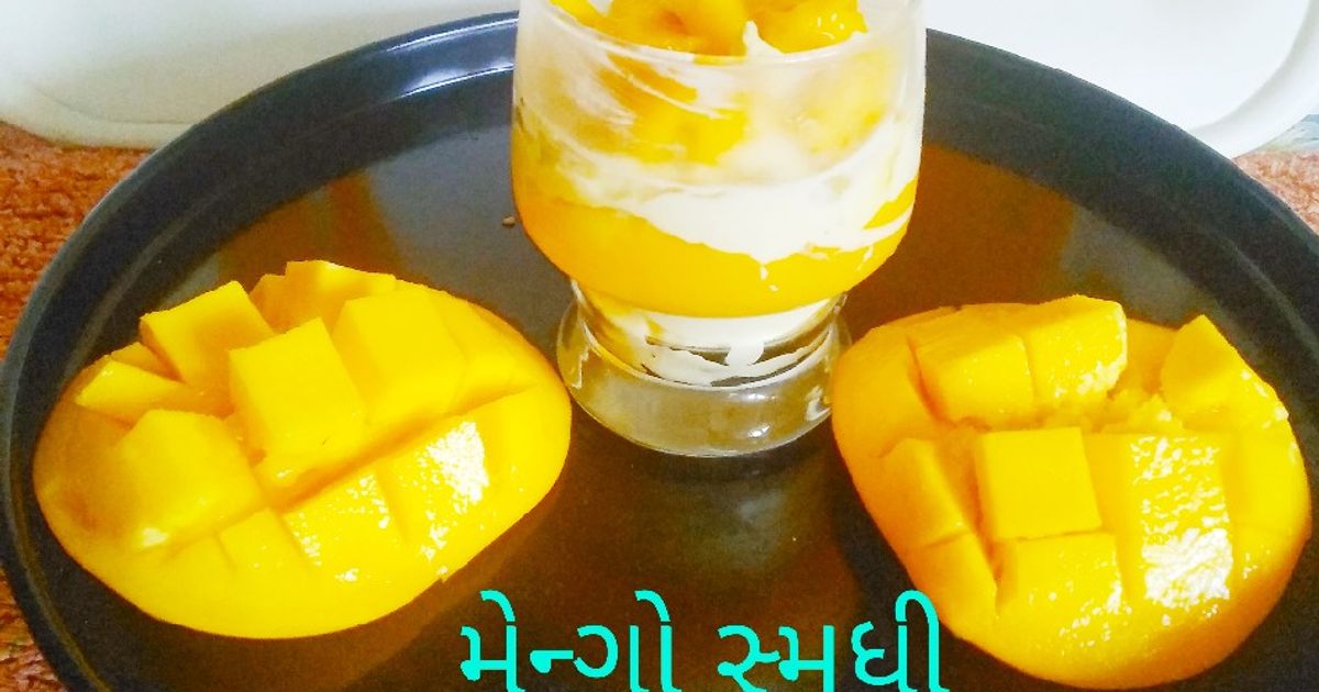 Saroj Shah દ્વારા રેસીપી મેંગો સ્મુધી - કૂકપૅડ