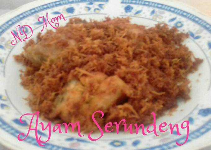 Resep Ayam serundeng oleh Ayien Rin - Cookpad