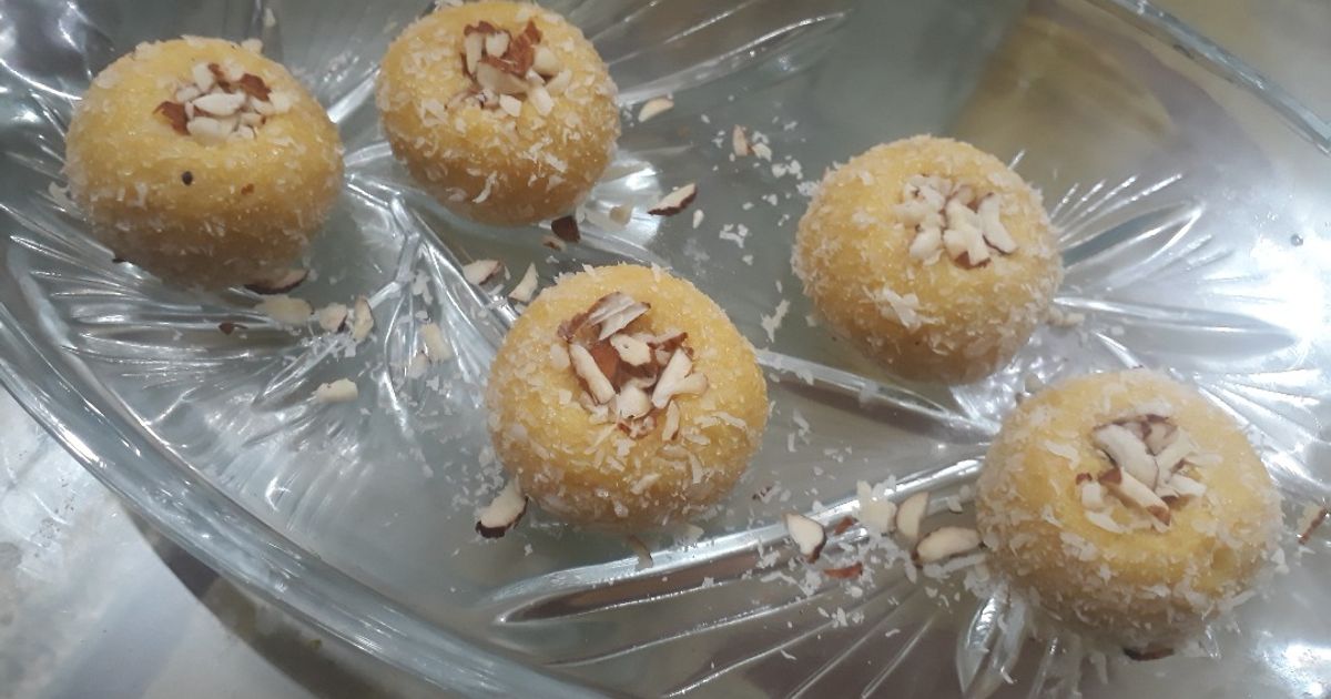 Coconut Pedah Recipe by Maryam ghulam - Cookpad