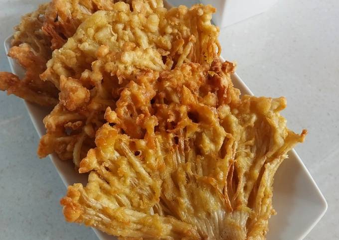 Resep Jamur enoki krispi oleh Dapur Banana - Cookpad