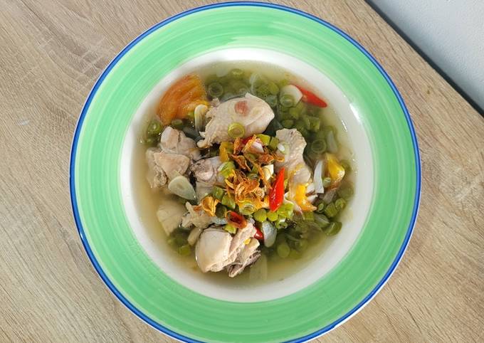 Resep Asem-asem Buncis Ayam oleh Violina - Cookpad