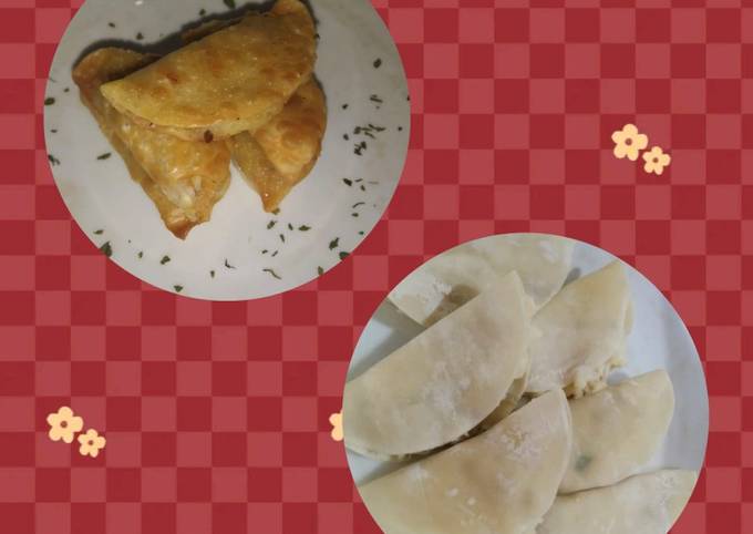 Resep Pangsit goreng isi simple oleh Prili - Cookpad