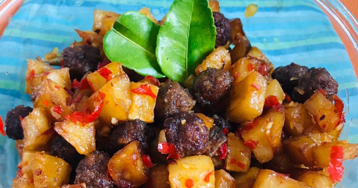 23 resep printil daging kentang enak dan mudah - Cookpad