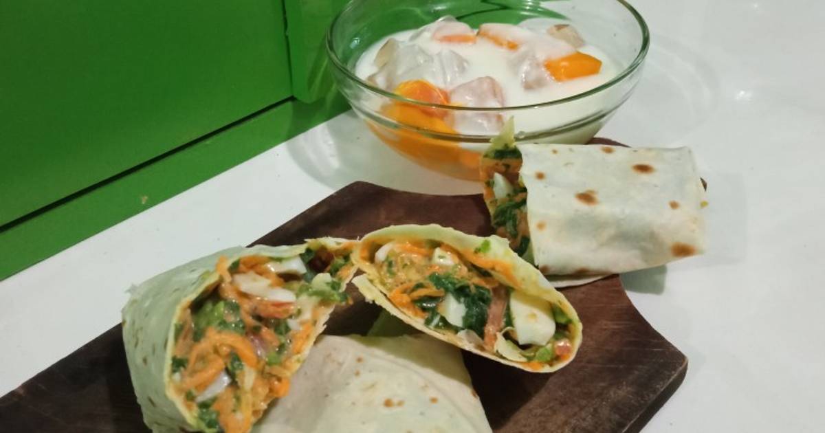 222 resep salad sayur roll enak dan mudah - Cookpad