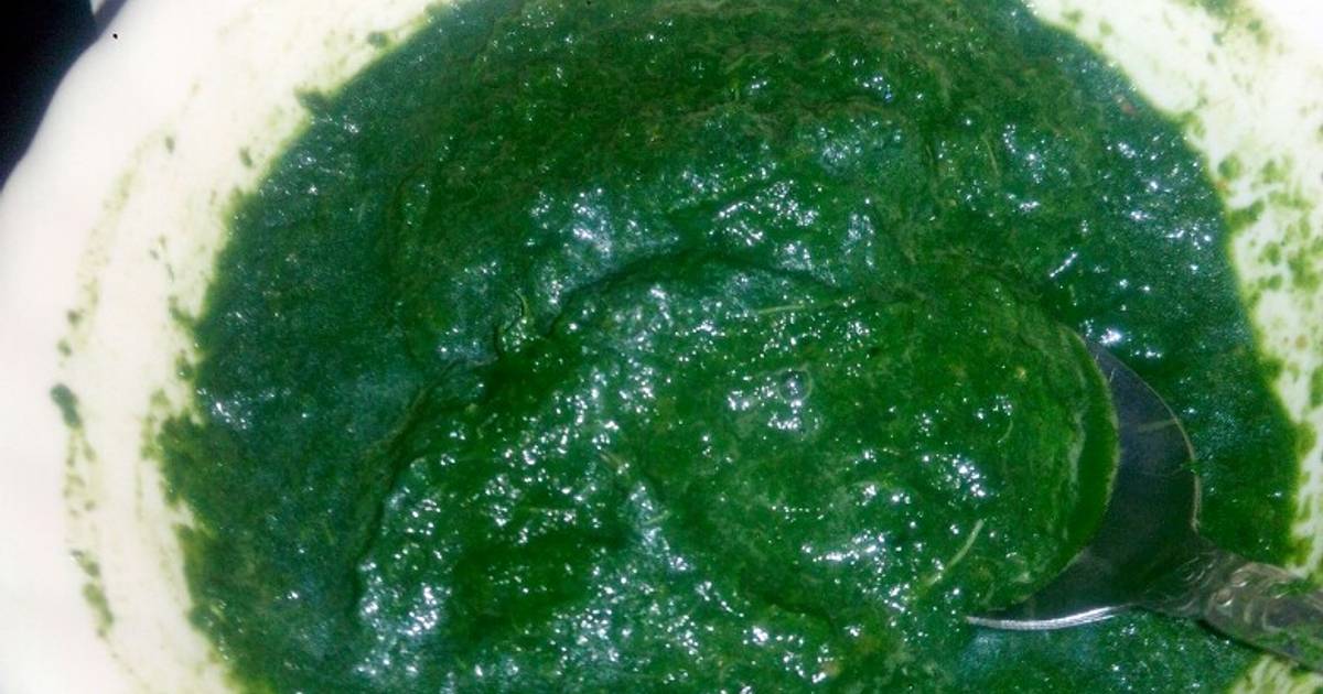 Spinach puree Recipe by Mary Ngugi - Cookpad