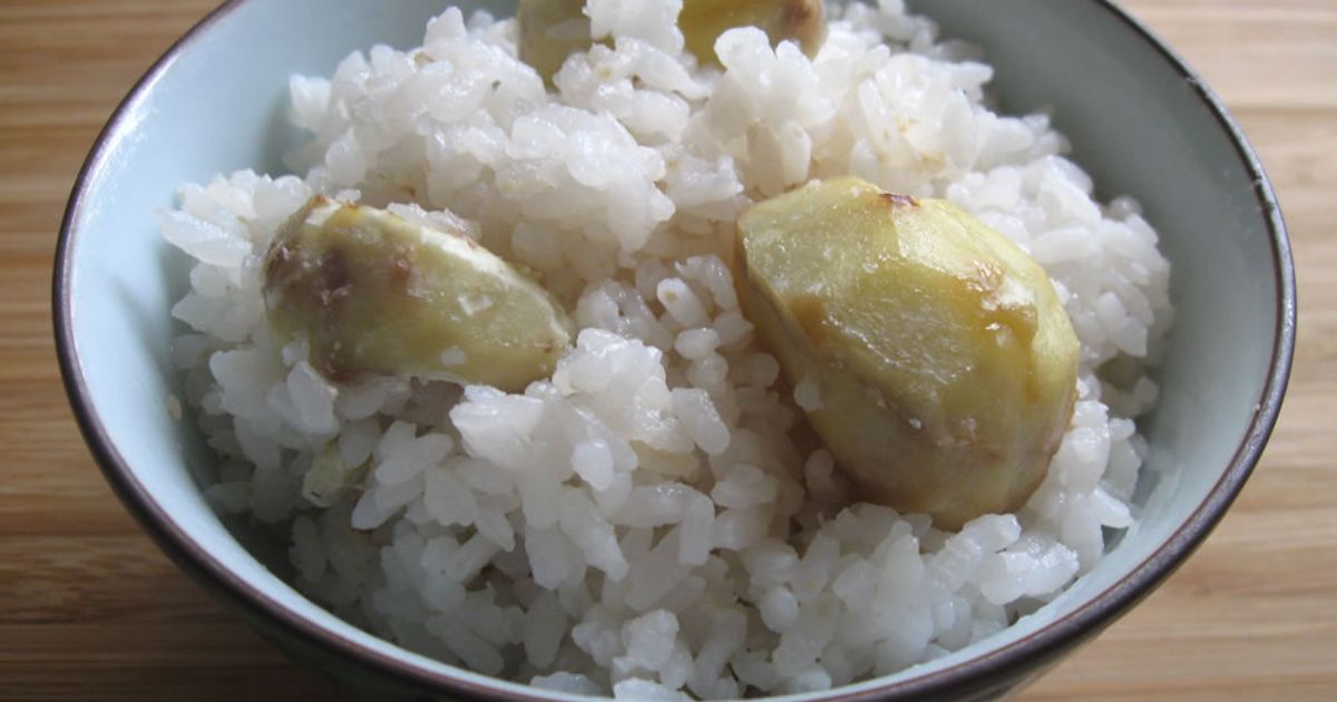 Chestnut Rice Recipe by Hiroko Liston - Cookpad