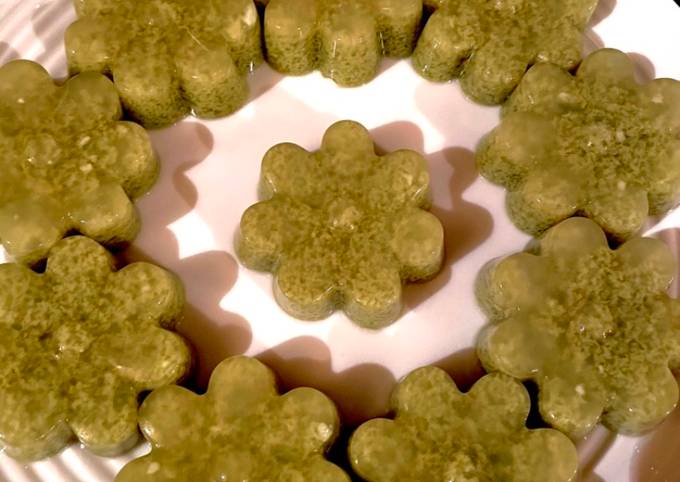 Resep Puding matcha pandan oleh Euis Adjie Santillo 🇮🇩🇨🇦 - Cookpad