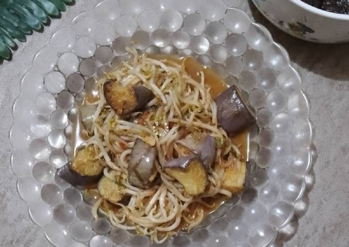 Resep Tumis toge dan terong ungu oleh Ani Brilian - Cookpad