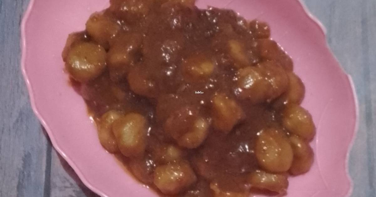 Resep Cilok mini sambel kacang oleh Ani Brilian - Cookpad