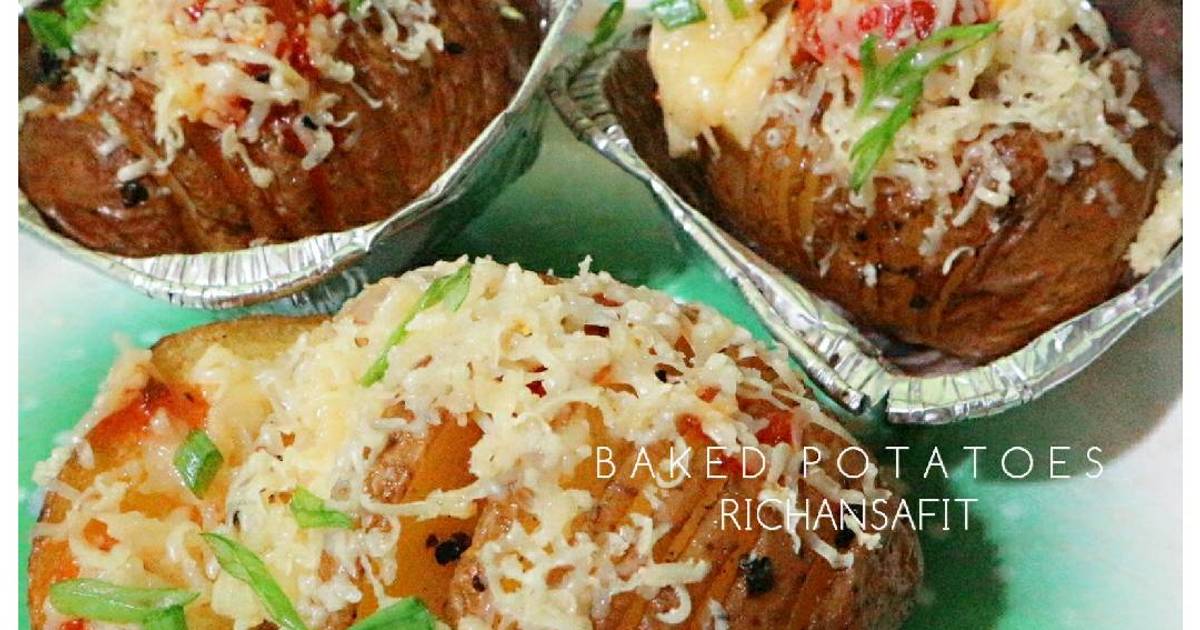 Resep Kentang panggang / baked potato oleh Safit Richan - Cookpad