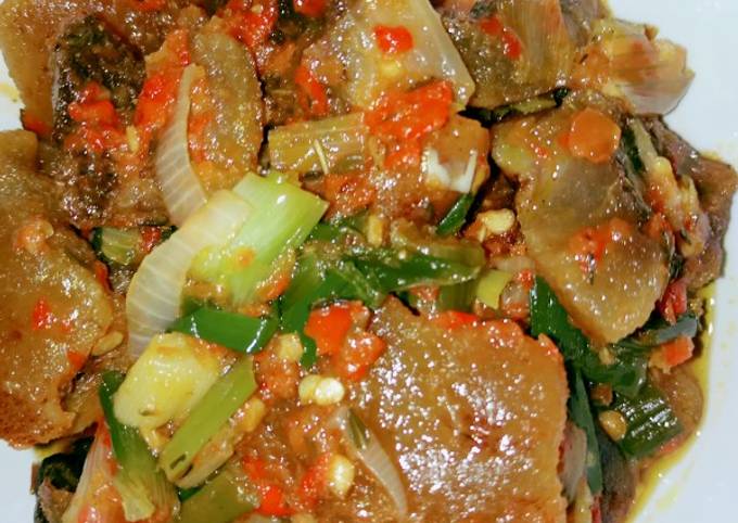 Peppered Ponmo Recipe by Nike Kemmy - Cookpad