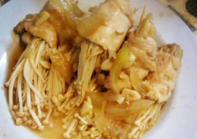 Resep Chicken enoki roll oleh Husna Nurul - Cookpad
