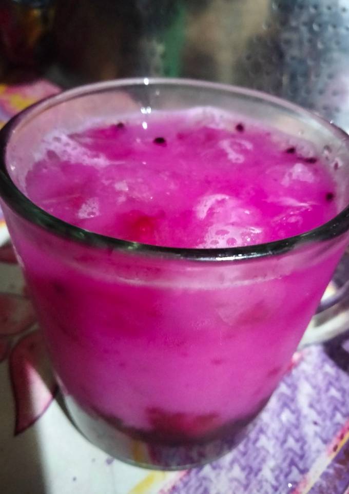 Resep Buah Naga Sprite oleh Inhapunyadapur - Cookpad