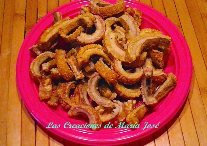 Torreznos fritos Receta de Las Creaciones de María José- Cookpad
