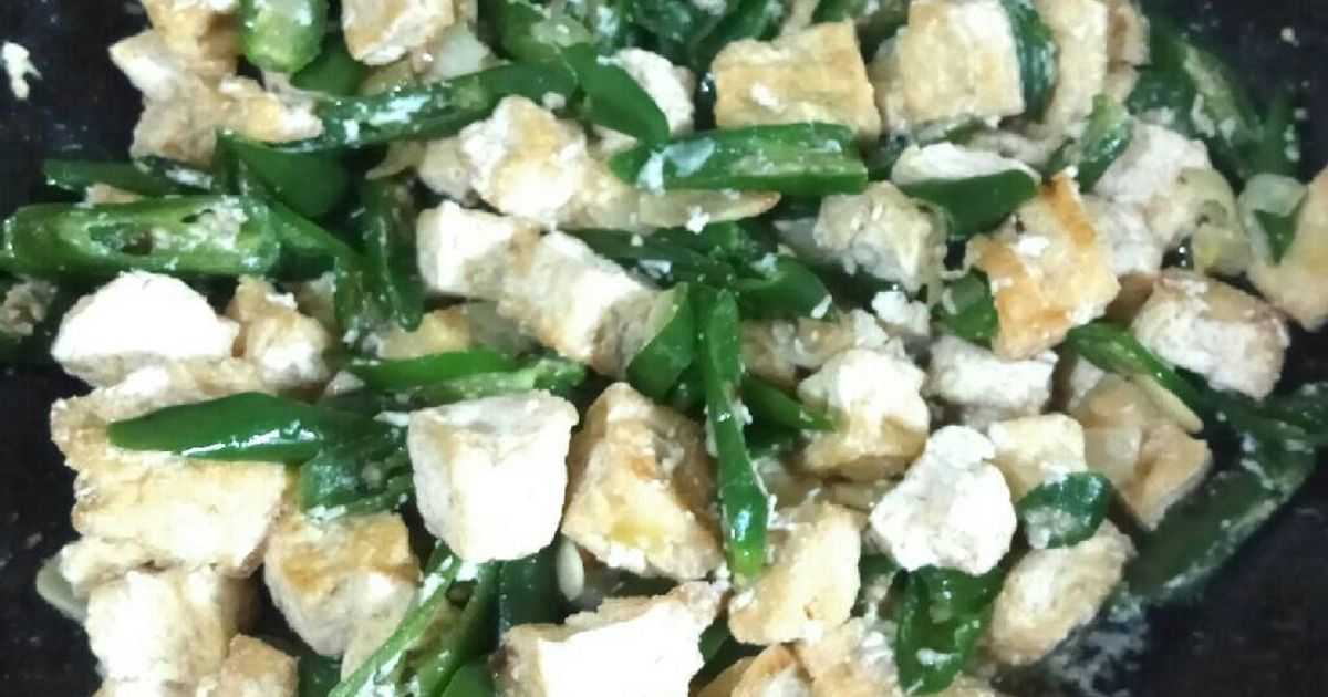 Resep putih telur lombok hijau rumahan enak dan mudah - Cookpad