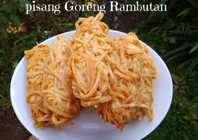 Resep Pisang Goreng Rambutan oleh Intanwarningsih - Cookpad