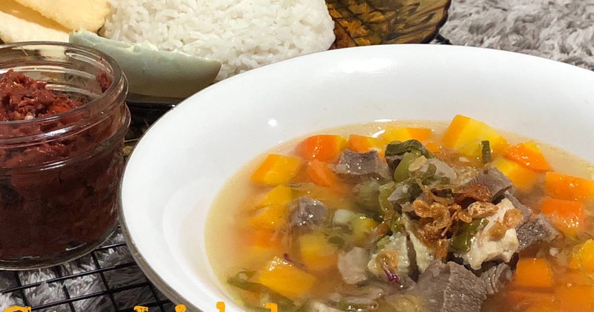22 resep sup lidah sapi enak dan mudah - Cookpad