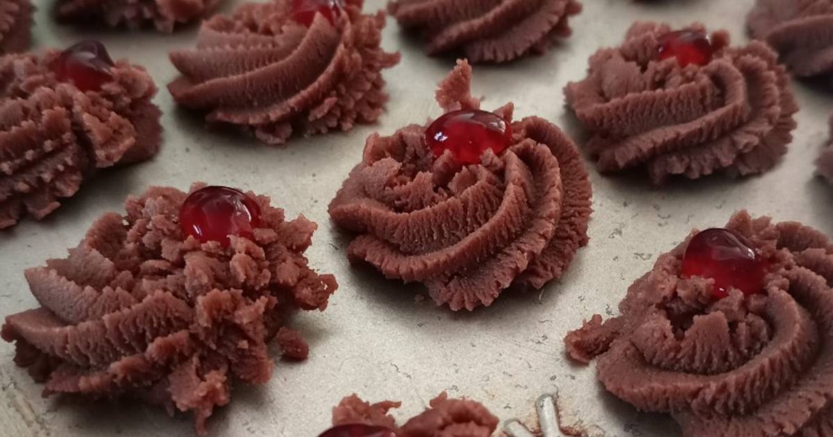 Resep Kue semprit coklat oleh MomsQueenKitchen - Cookpad