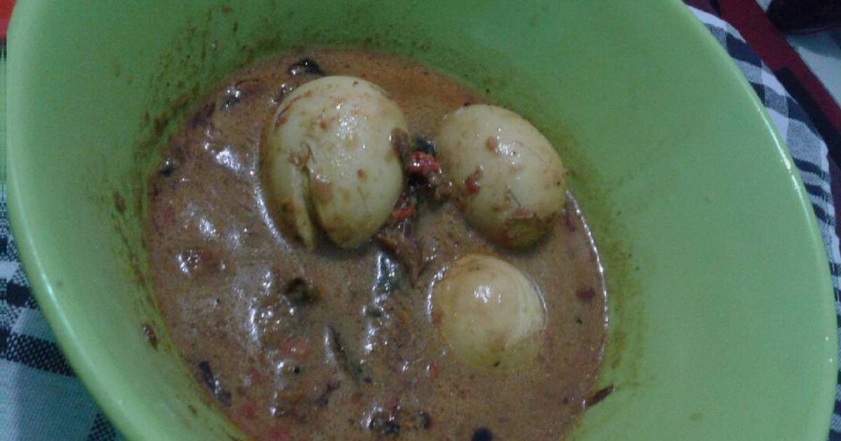 Resep Telor bumbu kuning oleh Eri Mahna - Cookpad