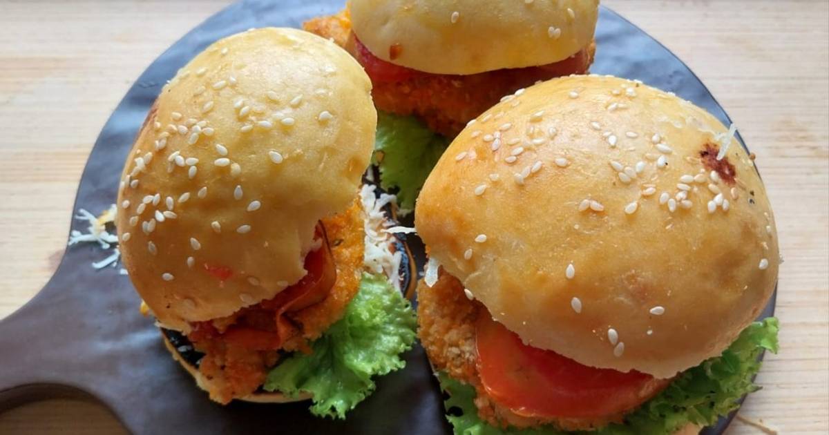 Resep burger rumahan: Sederhana, enak, dan praktis!