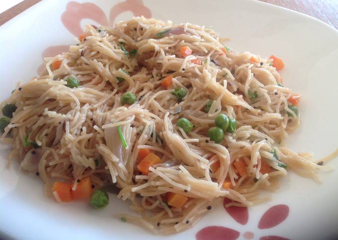 Vegetable Semiya Upma Recipe by Sreebha Pribin - Cookpad